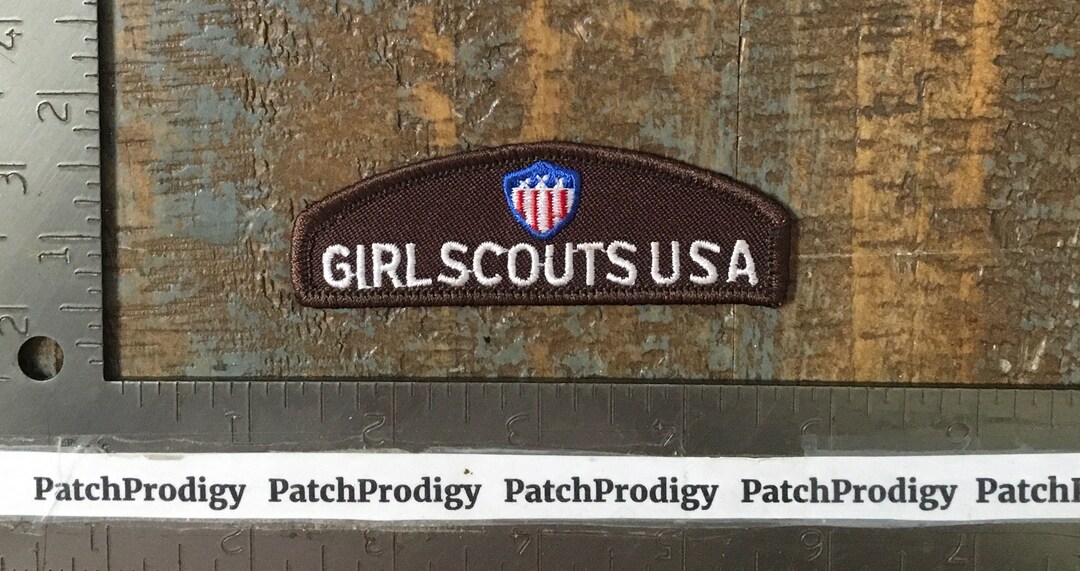 Vintage GIRL SCOUTS USA Scouting Logo Sew-on Patch 1970s Twill - Etsy