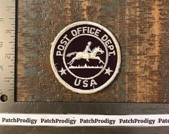 Vintage United States Postal Service Uniform Eagle Logo Sew-on Patch ...