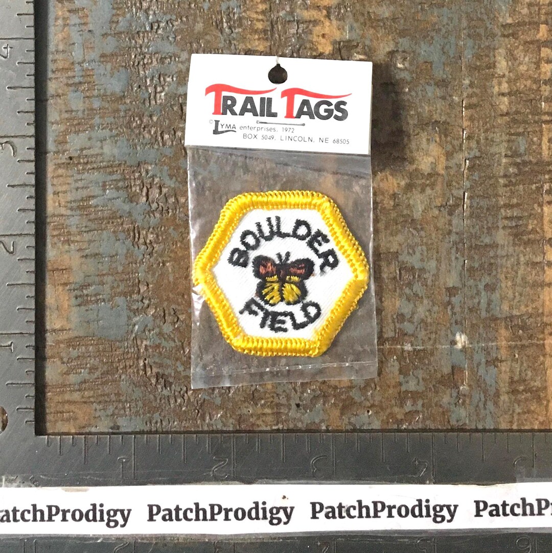 Vintage BOULDER FIELD Trail Tag Hiking Hickory Run State Park ...