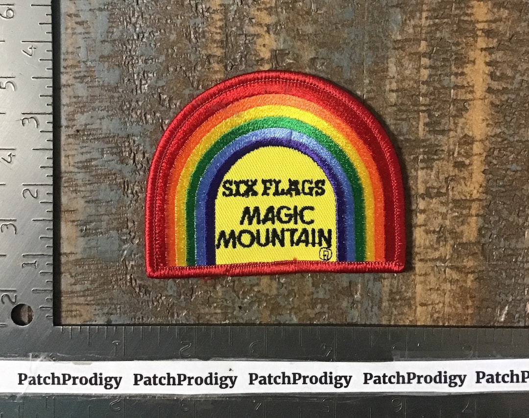 Vintage Six Flags Magic Mountain California Roller Coasters Theme Park ...