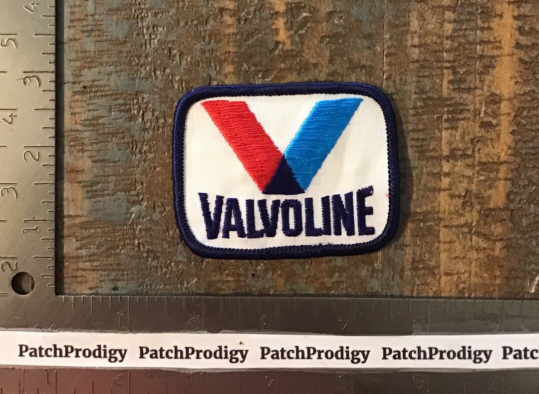 Vintage VALVOLINE Oil Racing Company Logo Sew-on Patch NASCAR - Etsy