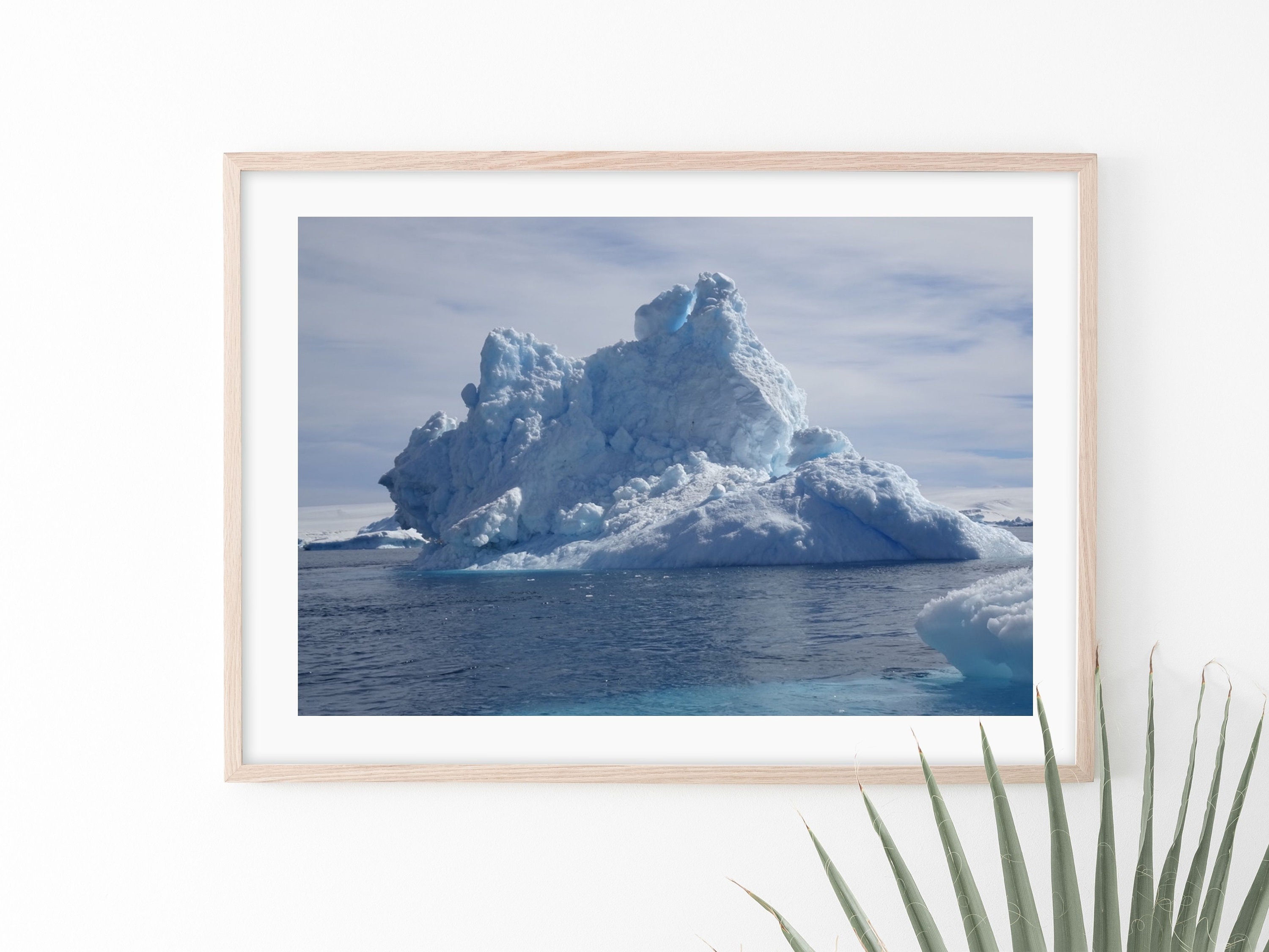 Antarctica Iceberg Nature Inspired Wall Decor Digital Product - Etsy