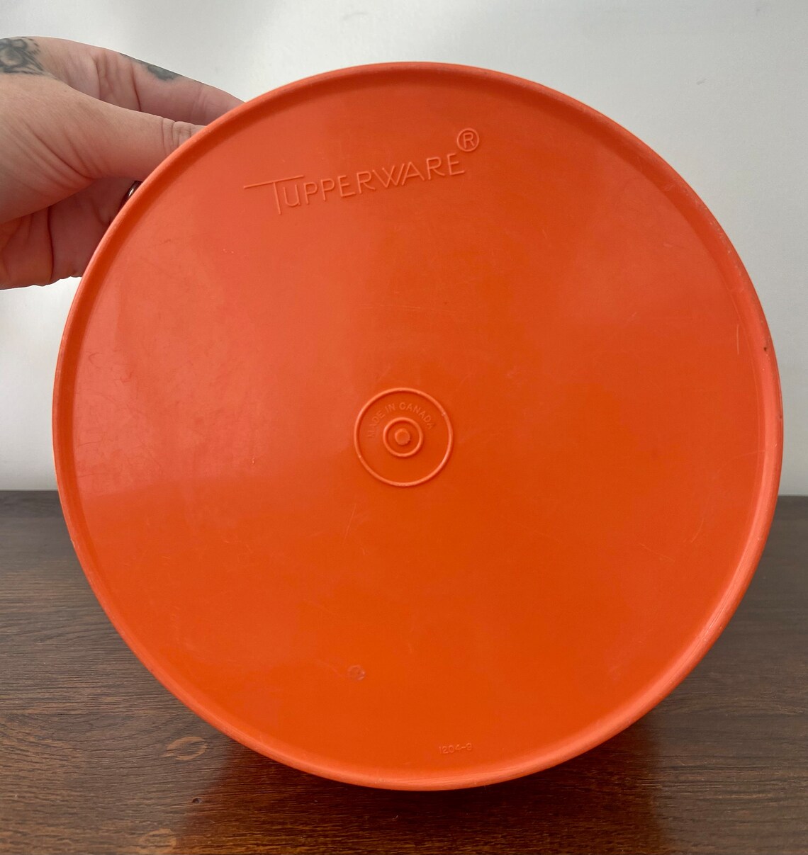 Vintage 1970s Retro MCM Tupperware Round Servalier Stackable Canisters ...