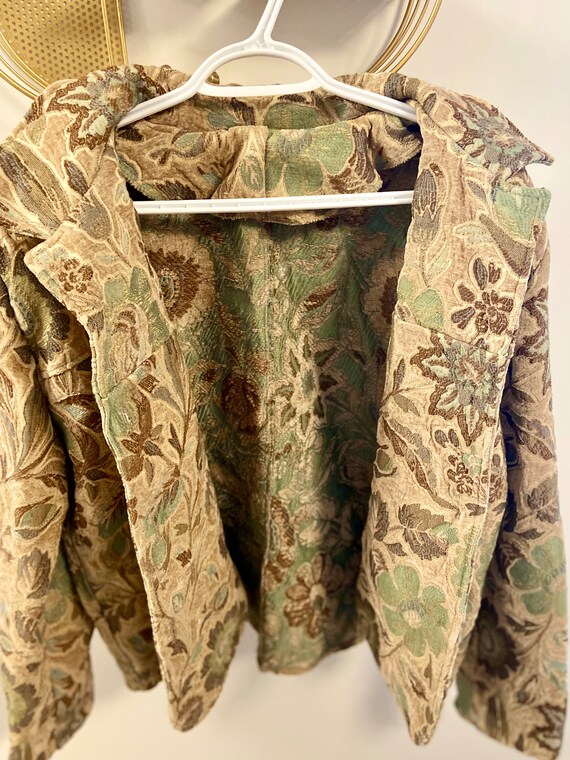 Vintage 1970’s Luxury Handmade Hand-sewn Tan, Brown, … - Gem