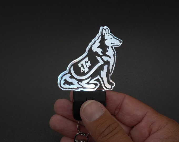 Lighted Marijuana Leaf Key Chain Real Looking Hand Carved 4:20 - Etsy