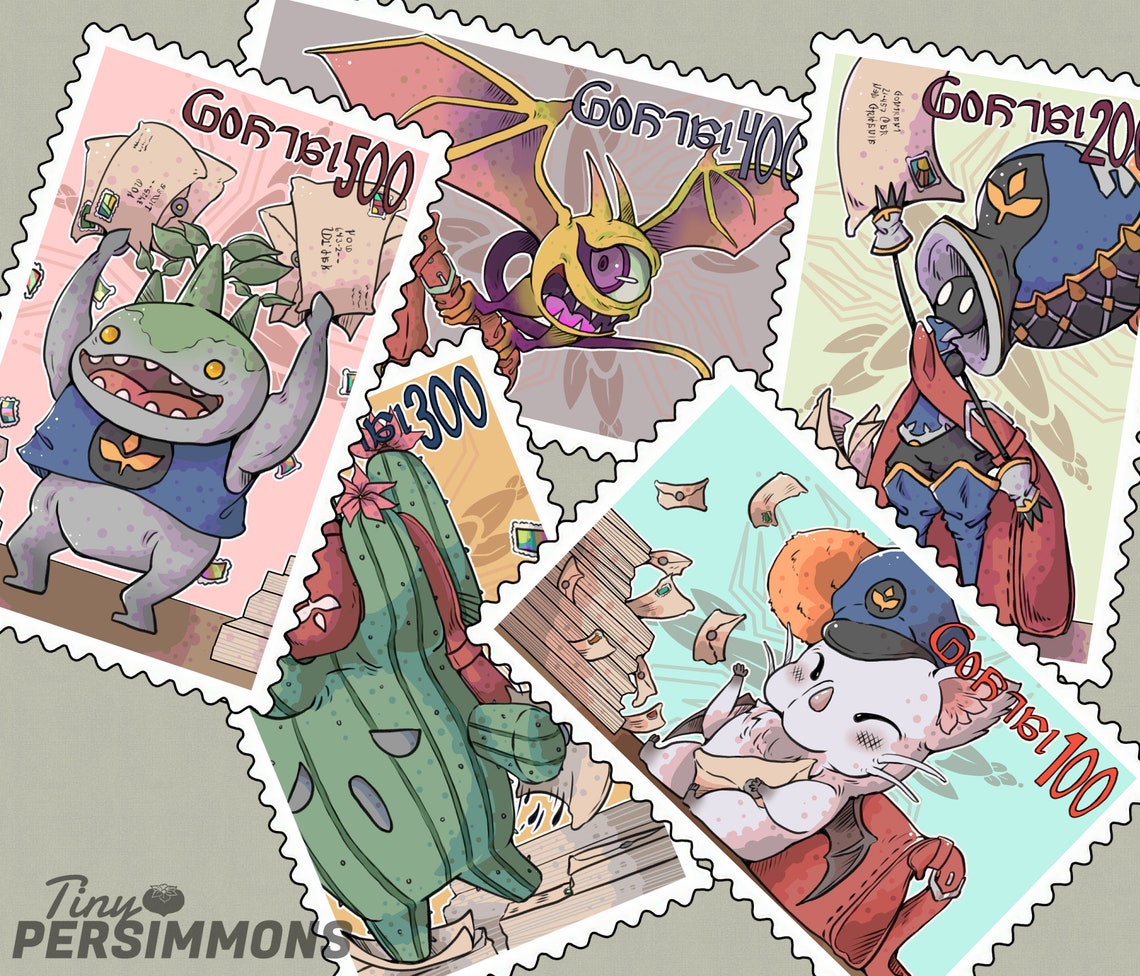 FFXIV Moogle Postal Service - Etsy