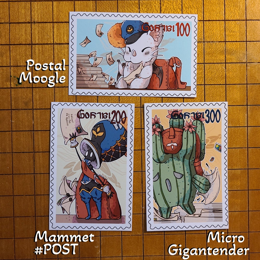 FFXIV Moogle Postal Service - Etsy