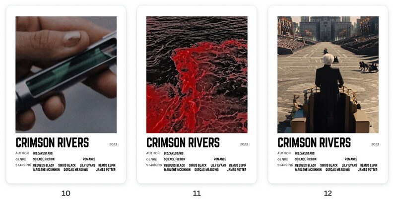 Crimson Rivers Aesthetic Polaroid - DIGITAL ITEM - Etsy