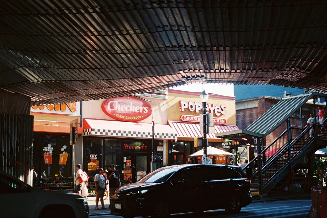 Myrtle Broadway Stop Bushwick, NY on Film - Etsy