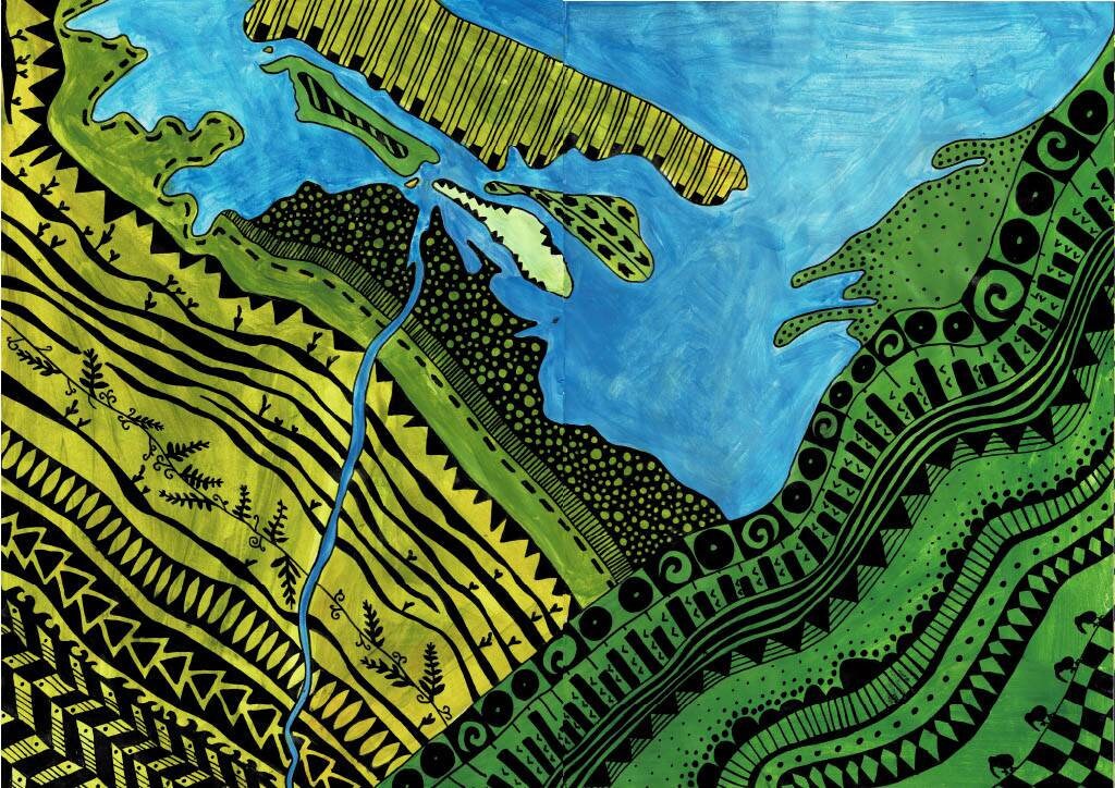 Digitalized Personalised Map | Etsy