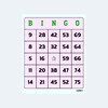 Printable UK Style 1-90 Colour Bingo Ticket Cards, 2 Cards per Page ...