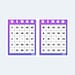 1000 Bingo Cards - Colorful 1 to 75 Bingo Cards 2 per Page – 500 Pages ...
