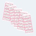 Printable UK Style 1-90 Bingo Ticket Cards - 2 per Page – 500 Pages ...