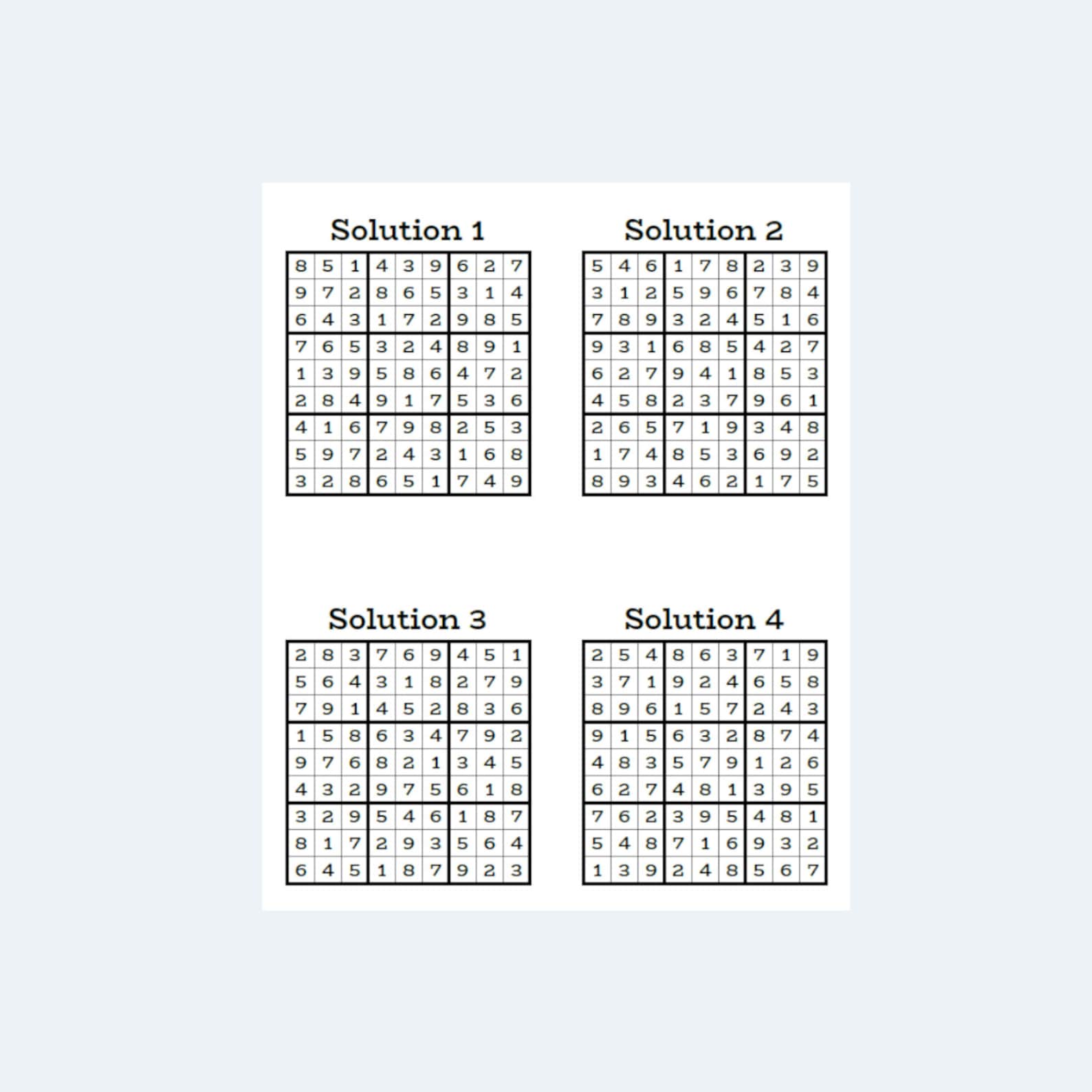 Sudoku Puzzles – 100 Easy-solve Sudoku Puzzles - Two Per-page Volume 1 ...