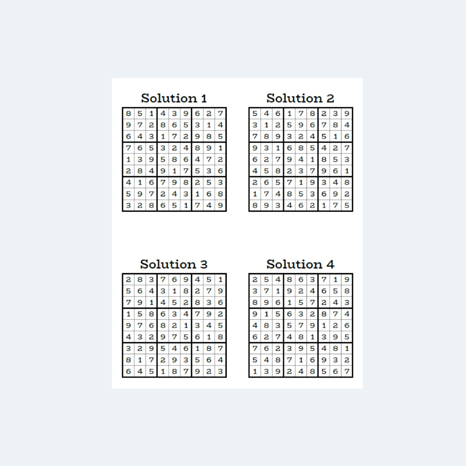 Sudoku Puzzles – 100 Easy-solve Sudoku Puzzles - Two Per-page Volume 1 ...