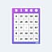 1000 Bingo Cards - Colorful 1 to 75 Bingo Cards 2 per Page – 500 Pages ...