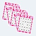 1000 Bingo Cards - Colorful 1 to 75 Bingo Cards 2 per Page – 500 Pages ...