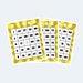 1000 Bingo Cards - Colorful 1 to 75 Bingo Cards 2 per Page – 500 Pages ...