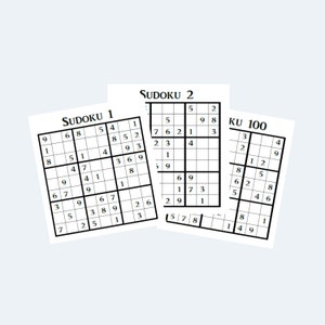 Sudoku Puzzles – 100 Easy-solve Sudoku Puzzles - Four Per-page Volume 2 ...