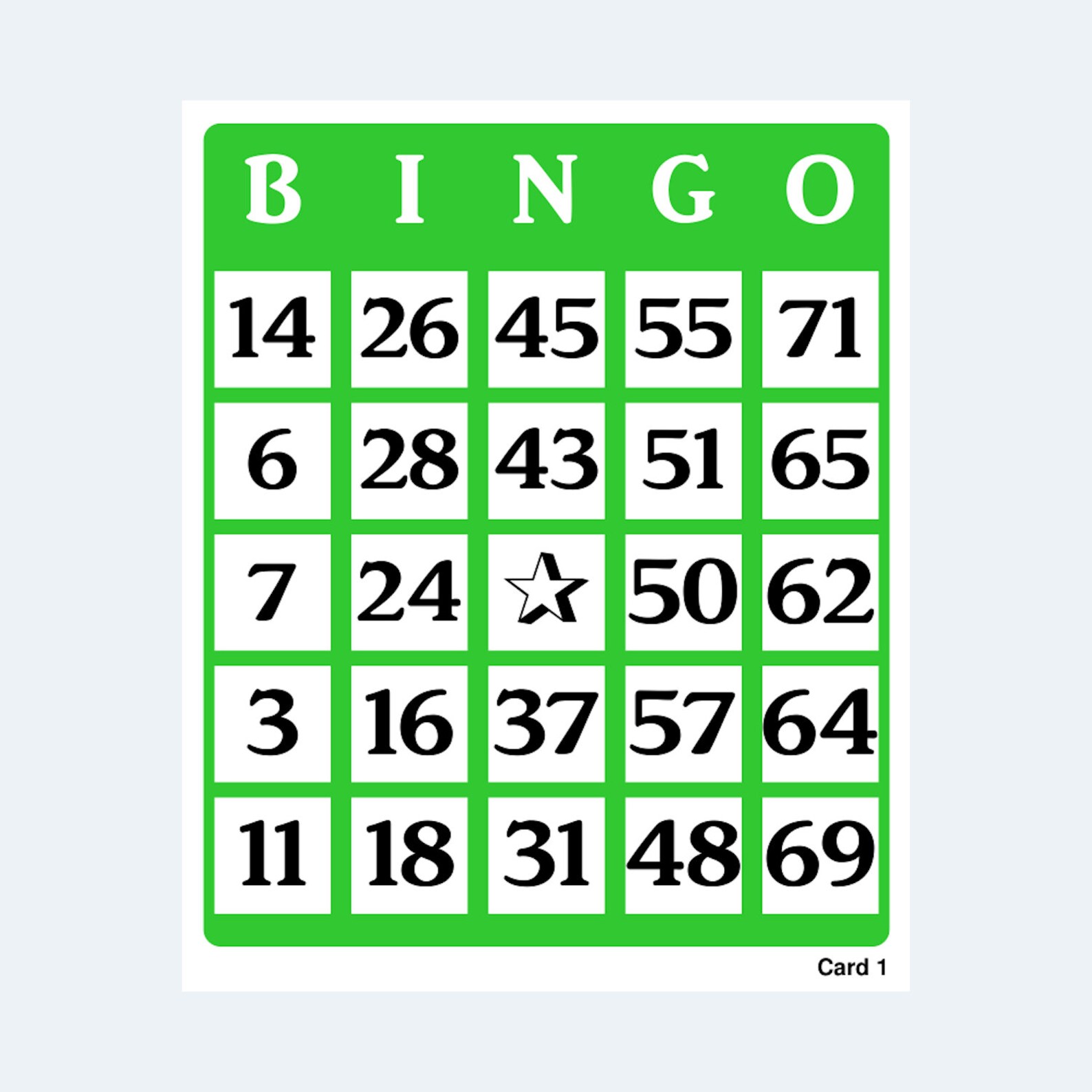 Colour Bingo Cards - Printable Colour Bingo Cards 2 per Page – 500 ...