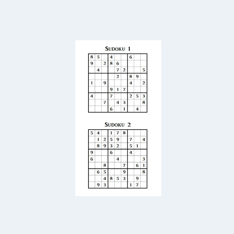 Sudoku Puzzles – 100 Easy-solve Sudoku Puzzles - Two Per-page Volume 1 ...