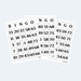 Printable UK Style 1-90 Bingo Ticket Cards - 2 per Page – 500 Pages ...