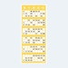 Printable UK Style 1-90 Colour Bingo Ticket Cards, 2 Cards per Page ...