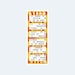 1000 Colorful UK Style 1-90 Bingo Ticket Cards, 2 Cards per (A4) Page ...