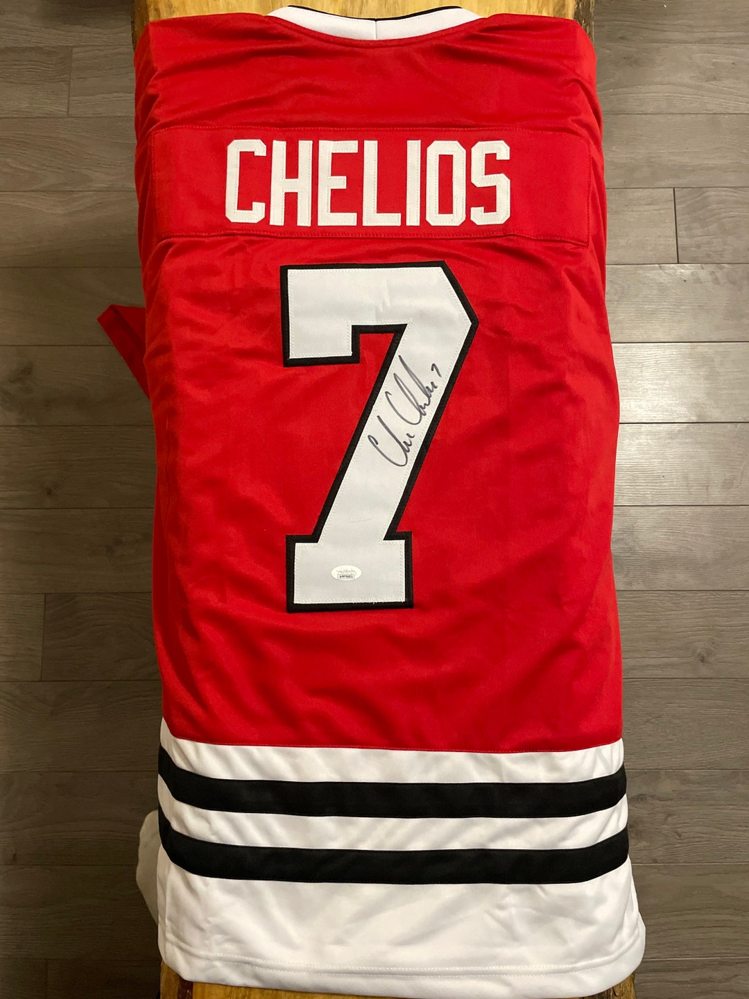 Autographed Chris Chelios Jersey - Etsy