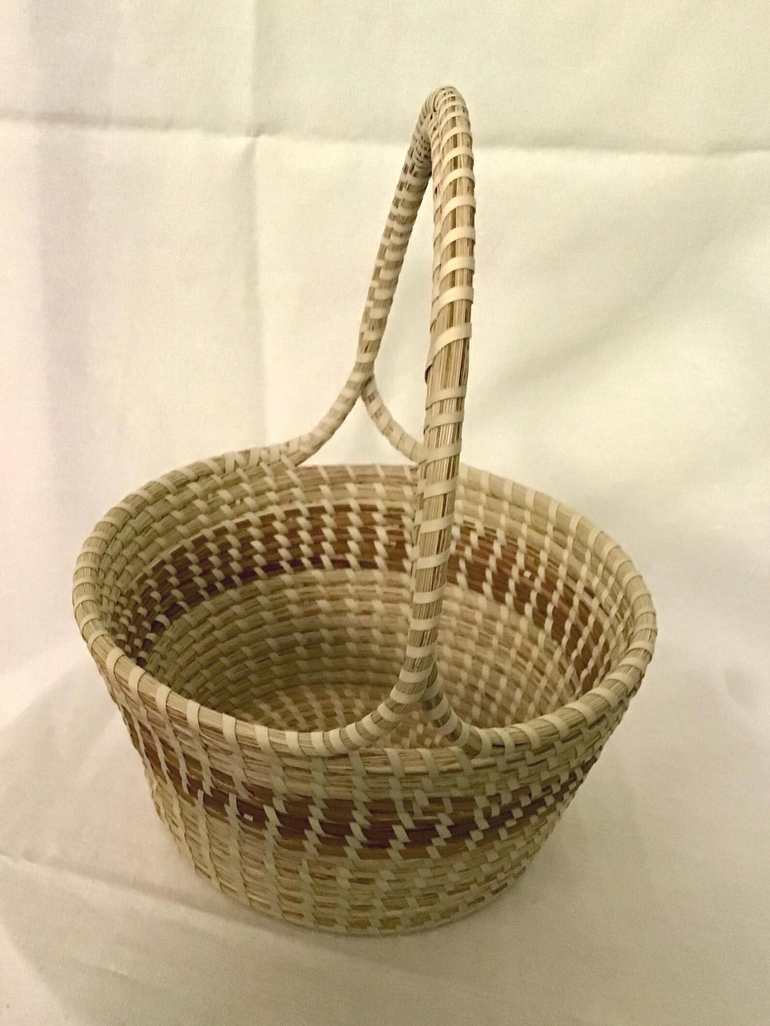 Deep Cross Handled Basket - Etsy