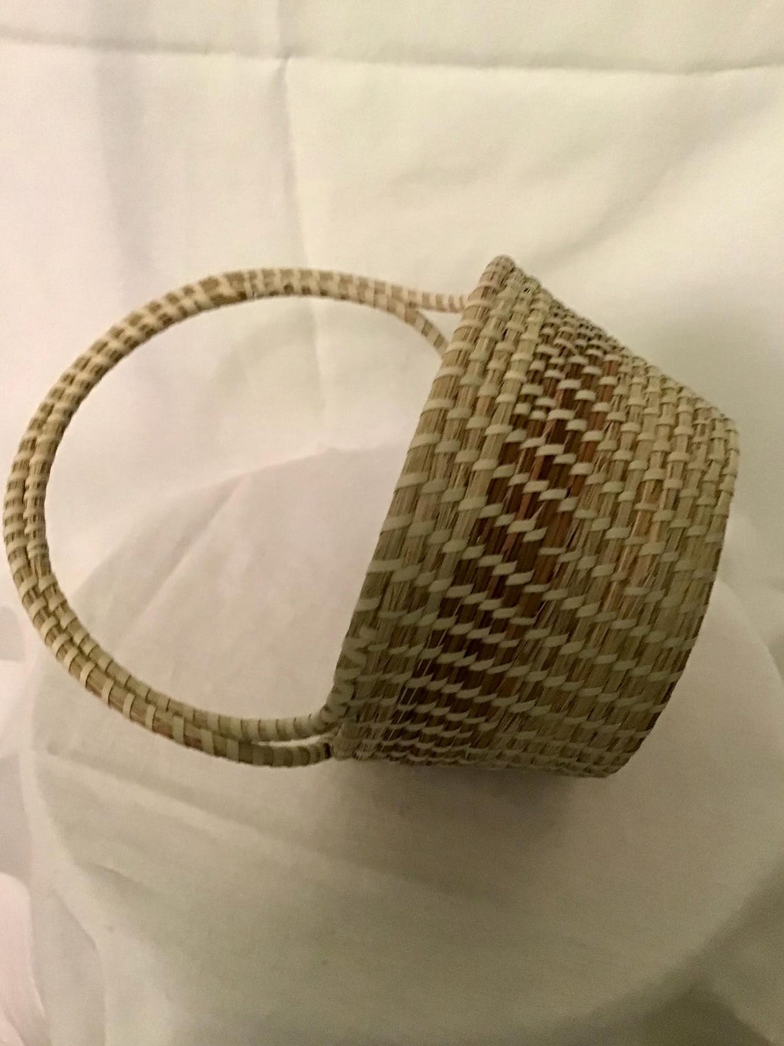 Deep Cross Handled Basket - Etsy