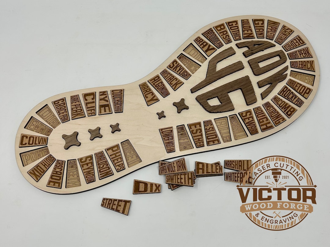 Adirondack 46er Club Mountain Peaks Hiking Boot Tracker | ADK Mountain ...