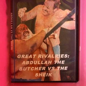 Great Rivalries: Abdullah the Butcher Vs the Sheik Wrestling Dvd FREE ...
