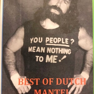 Best of Dutch Mantel Wrestling Dvd FREE SHIPPING - Etsy