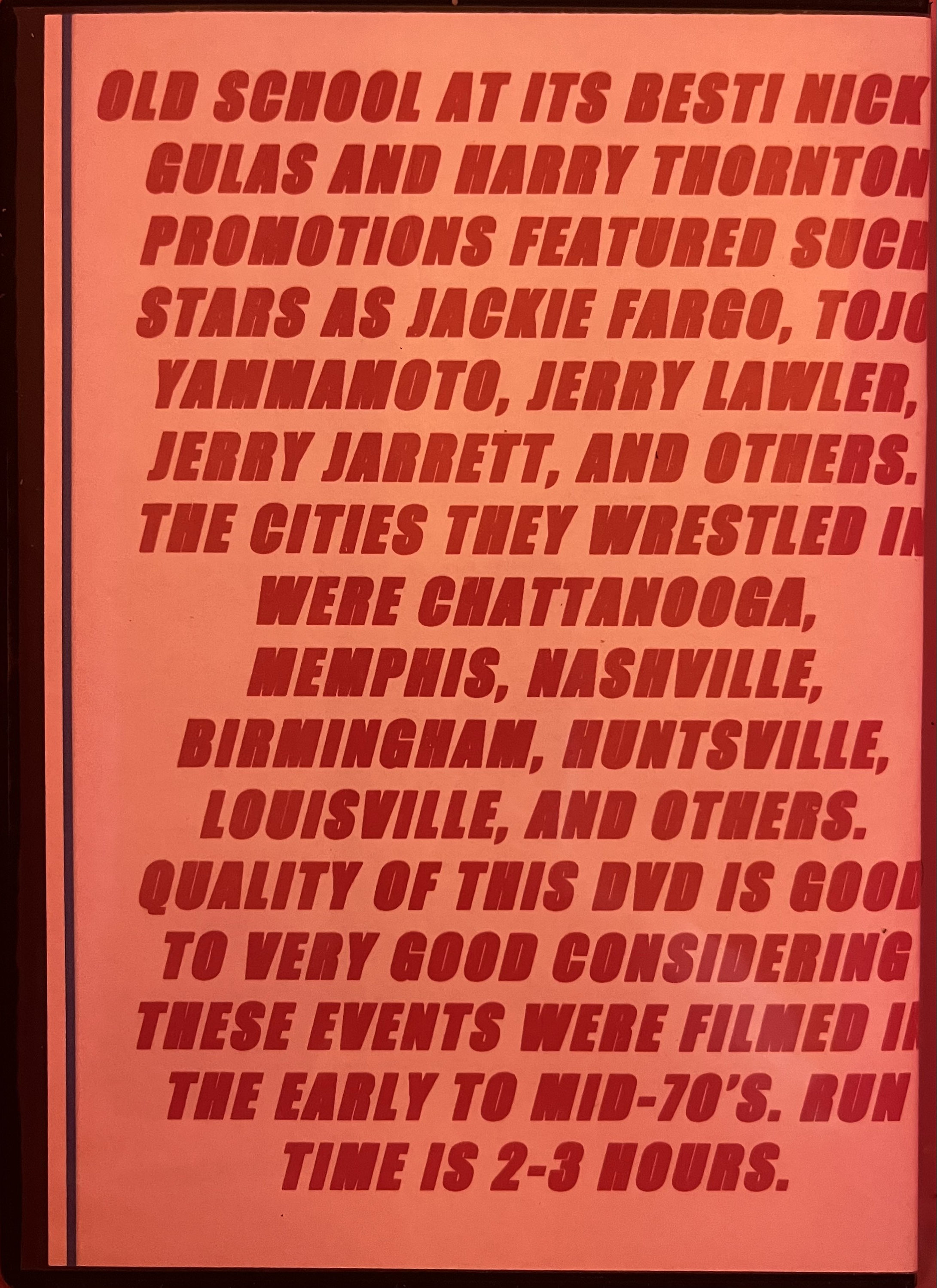 NWA Nick Gulas Championship Wrestling Volume 6 Dvd - Etsy