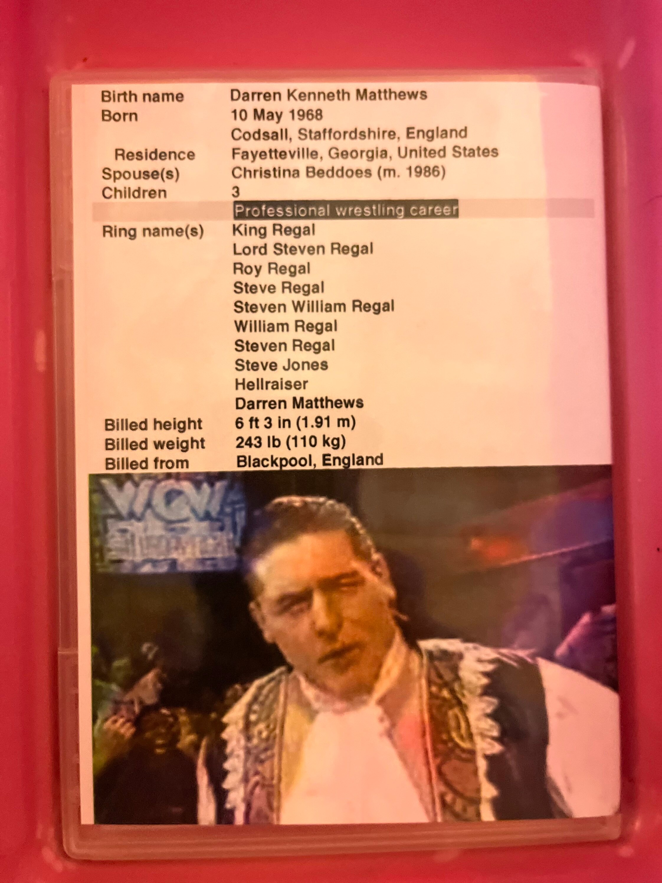 Best of Lord Steven Regal Wrestling Dvd - Etsy