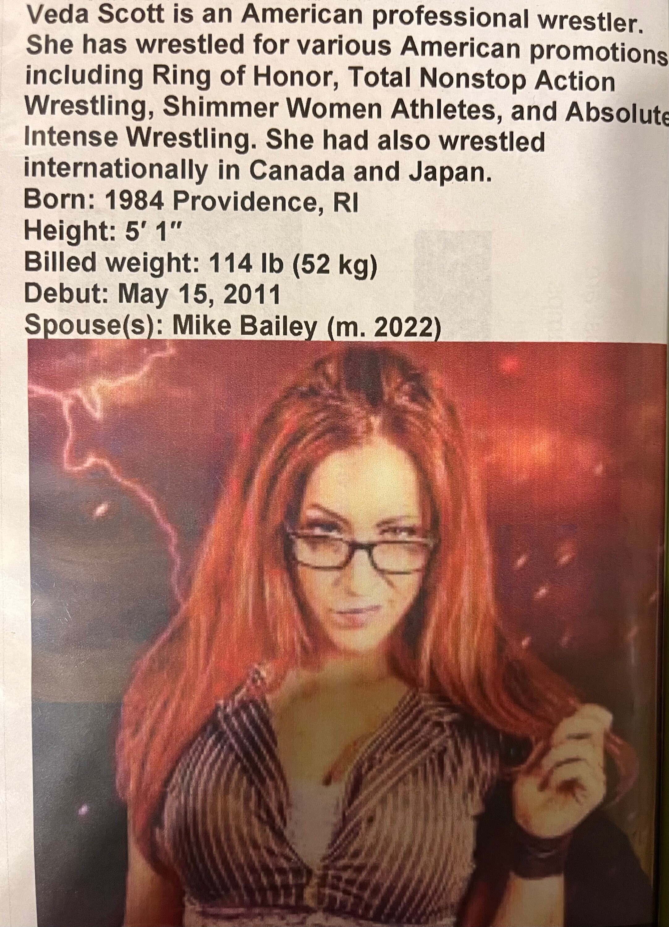 Best of Veda Scott Wrestling Dvd - Etsy