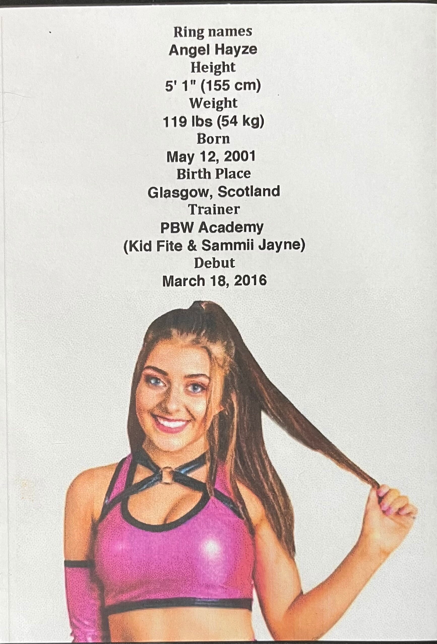 Best of Angel Hayze Wrestling Dvd - Etsy