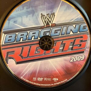 WWE BRAGGING RIGHTS 2009 Wrestling Dvd Good Condition Commercial Copy ...
