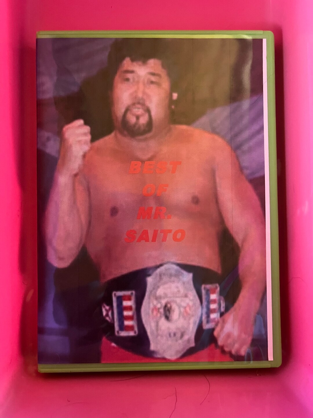 Best of Mr. Saito Wrestling Dvd FREE SHIPPING - Etsy