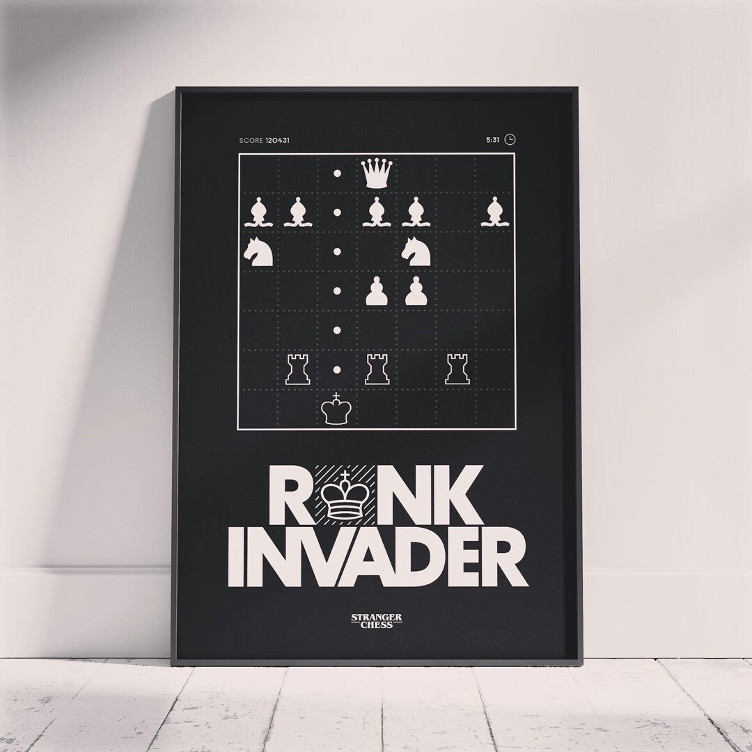 Rank Invader Poster - Etsy