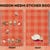Mondo Butter Stickers - Etsy