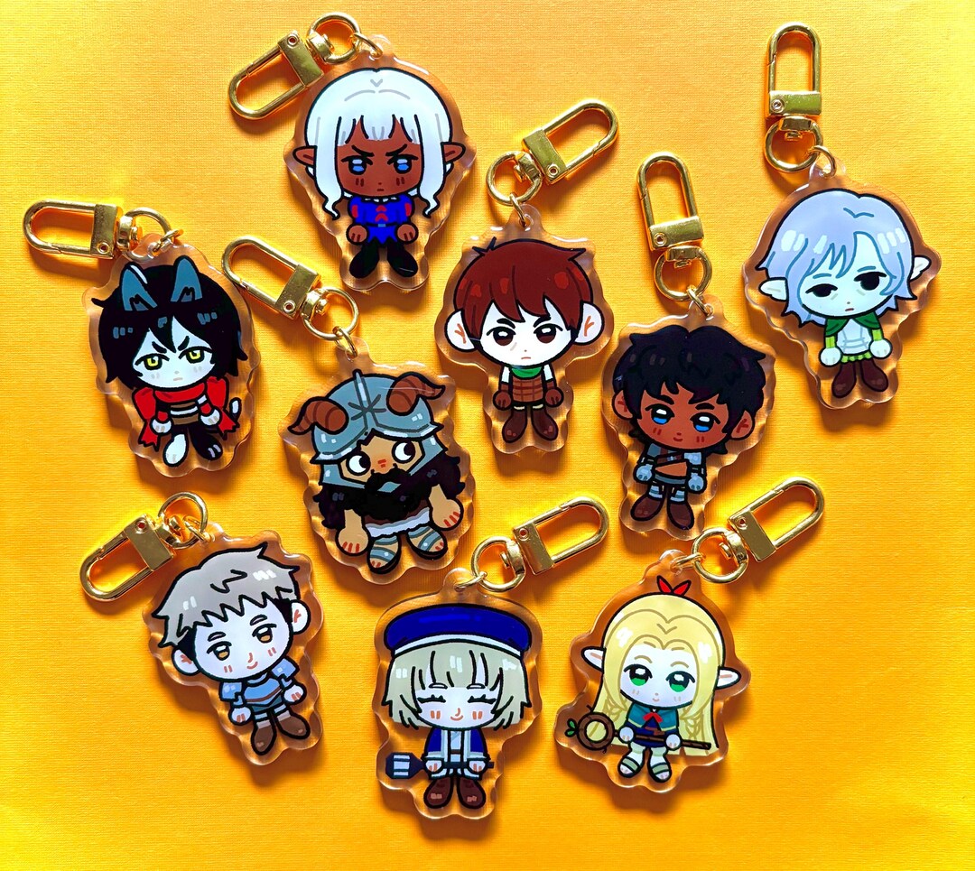 Dunmeshi Epoxy Charms | Delicious in Dungeon - Etsy