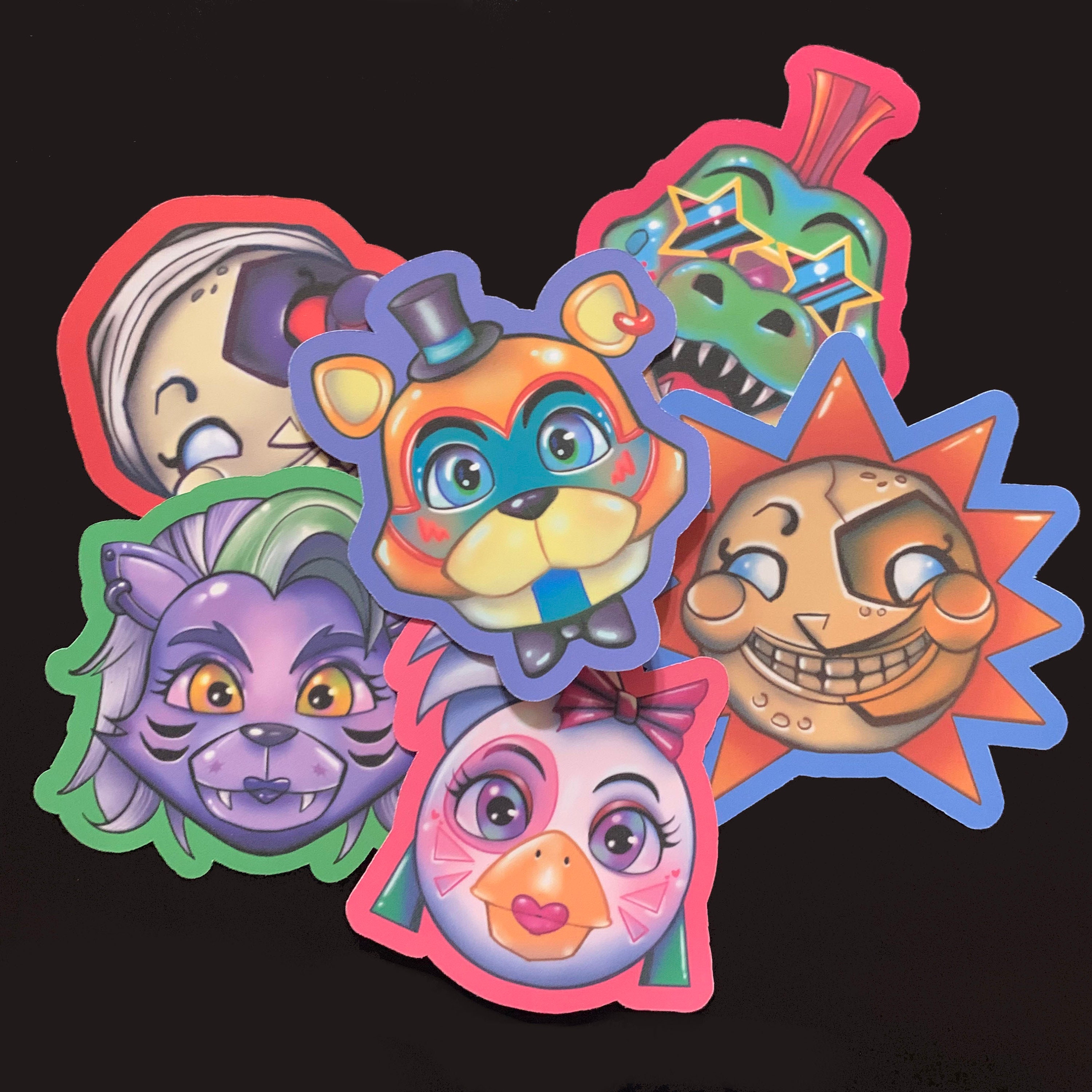 FNAF Security Breach Stickers - Etsy