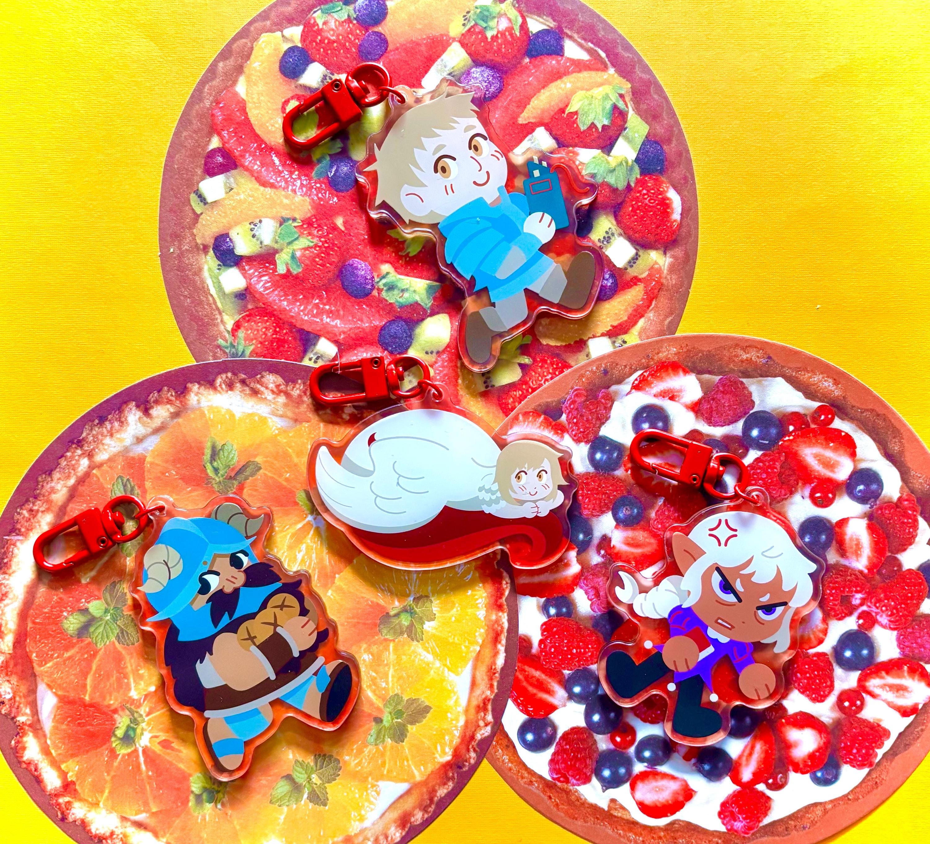 Dunmeshi Double Sided Charms | Delicious in Dungeon - Etsy