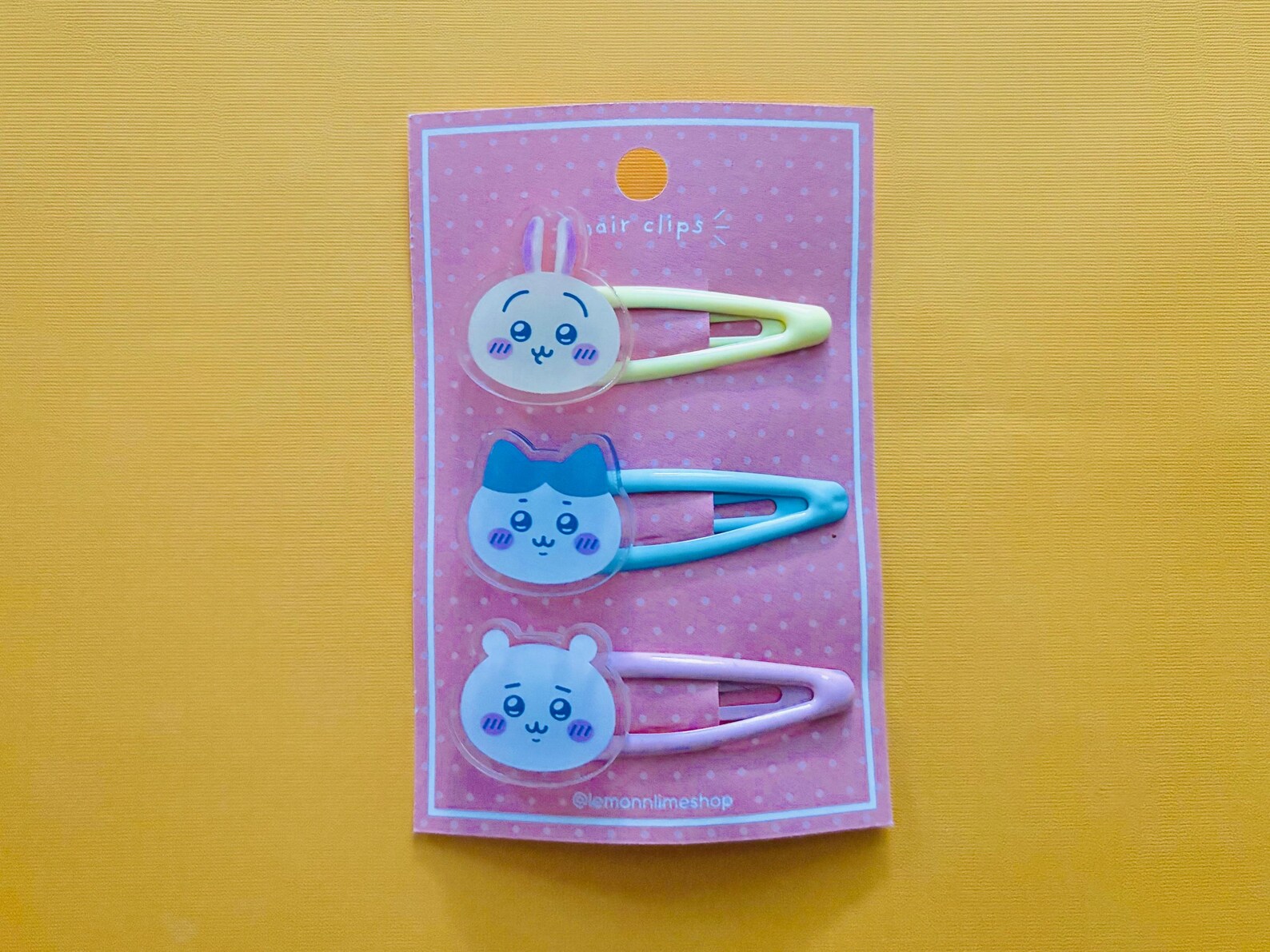 Chiikawa & Friends Hair Clips | Hachiware Usagi Chiikawa - Etsy