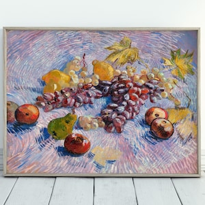 Vincent Van Gogh Fruits Printable Famous Art Prints. Instant Download ...