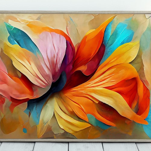 Colorful Abstract Art Print Wall Art Printable Abstract Art - Etsy