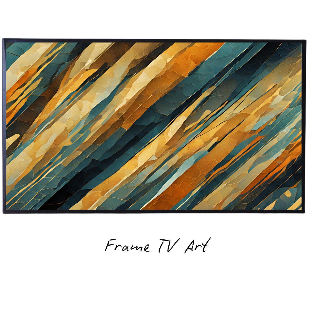 Abstract Layers Art for Frame TV. Modern 4K Decor for Samsung Frame TV ...