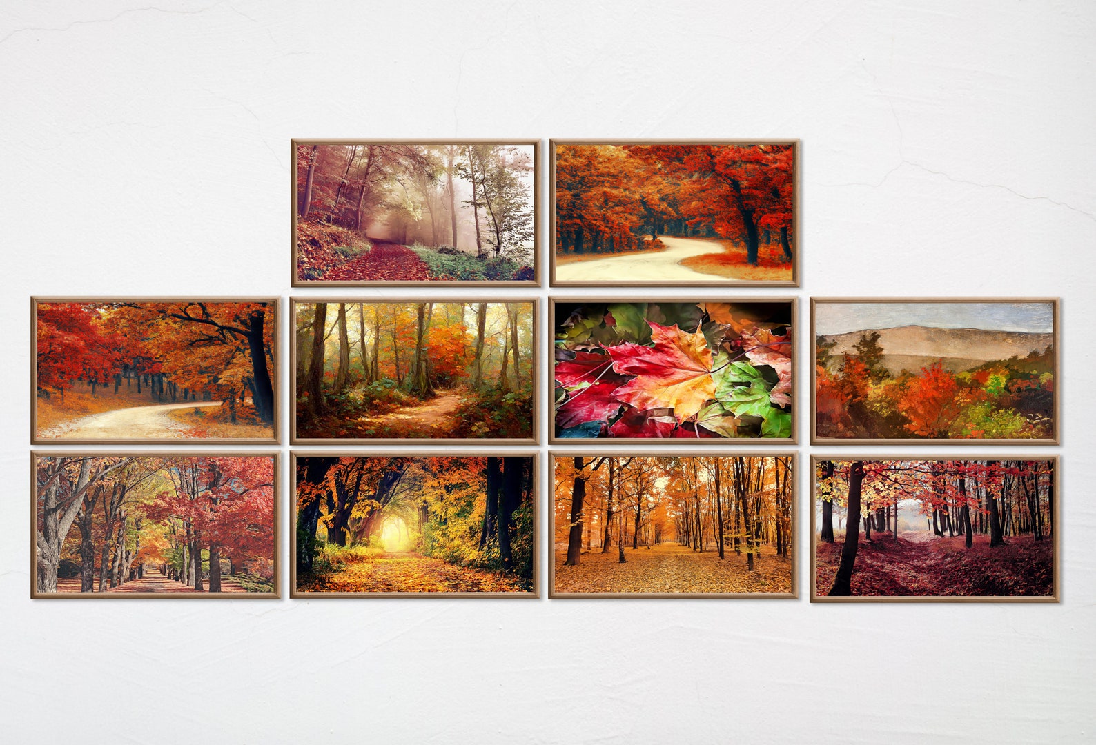 Set of 25 Samsung Frame TV 4K Art. Fall Wall Art Nature - Etsy